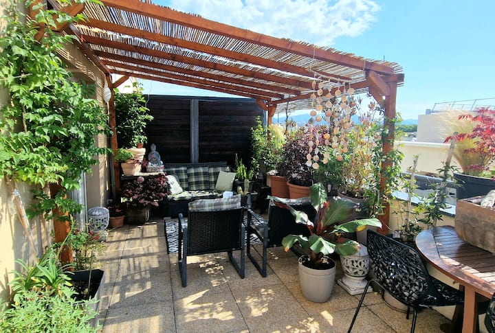 Appart T2 Cosy, 
Clim, Terrasse,
Parking Sécurisé. - Marsilia