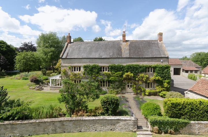 Bridge Farm - Beautiful Country House Retreat 5bd - Glastonbury