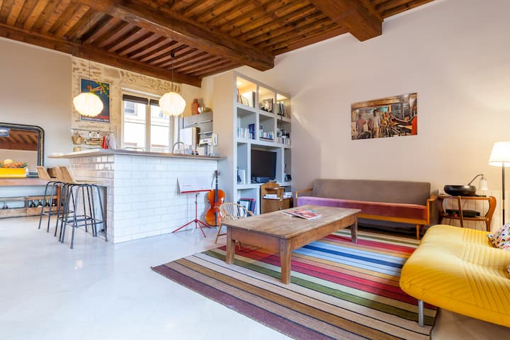 Appart Duplex Avec Terrasse - Centre - Presqu'ile - Lyon