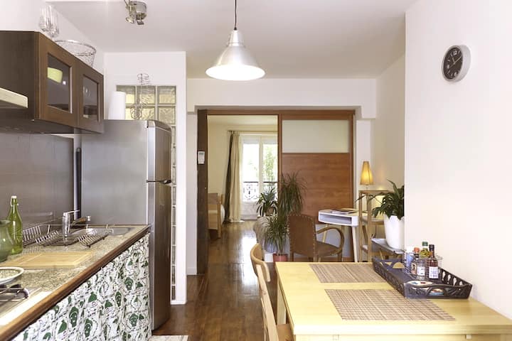 3pers- Charmant- Village Belleville - Rue Saint-Maur