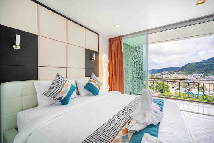 芭东Villa2:四卧海景别墅【双海景】中英泰三文管家 - Phuket