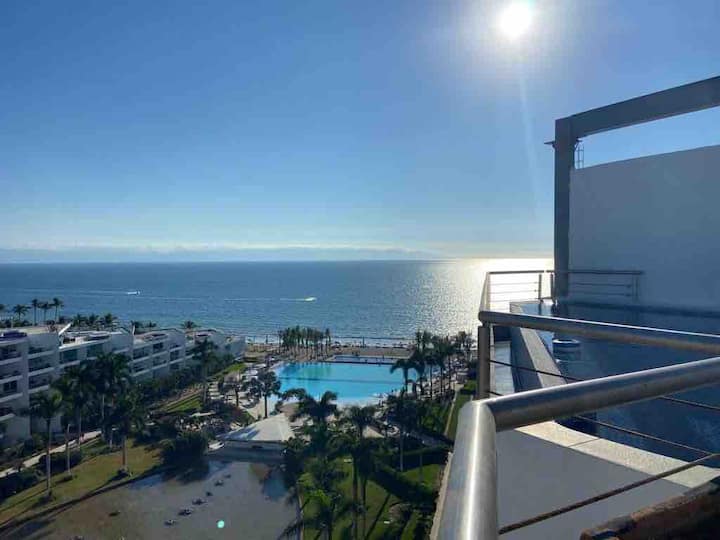 Ocean View Penthouse 2 Bedrooms With Private Pool - Bucerías