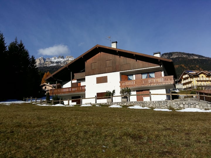 Panoramic House In Vigo Di Fassa (Dolomites Alps) - Pozza di Fassa
