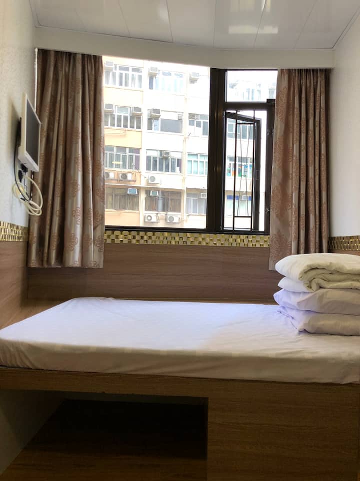 507 二人房，交通方便，位於中心，機場直達，15分鐘步行到西九龍站 - Hong Kong