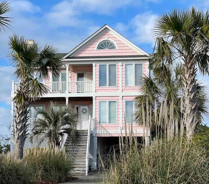 Beach House With Fabulous Views - Holden Beach, NC