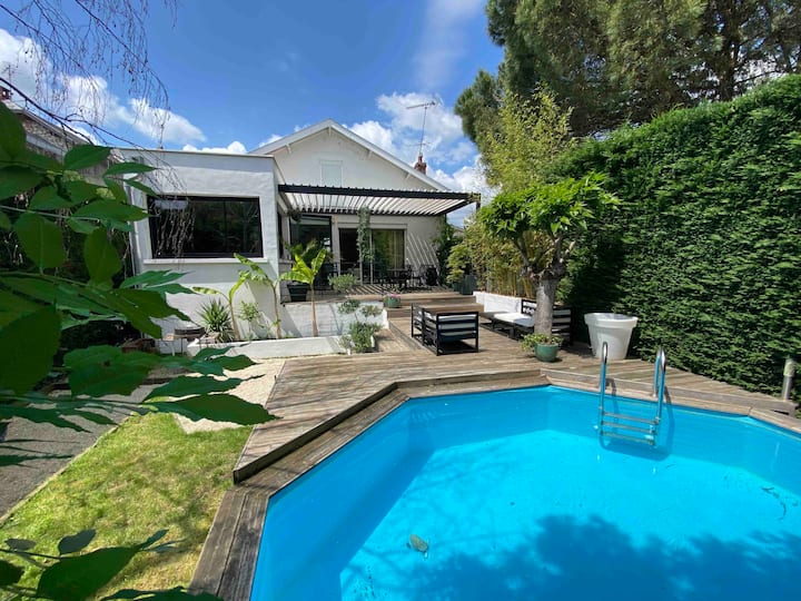 Maison De Ville Lumineuse Et Arborée - Montauban