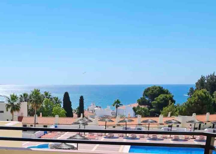 Sea View, Fireplace, Ac, Near The Beach/old Town - Albufeira