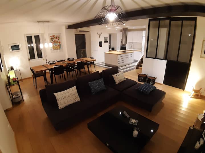 Maison Individuelle 200m2 Bord Mer Avec Piscine - 巴約訥