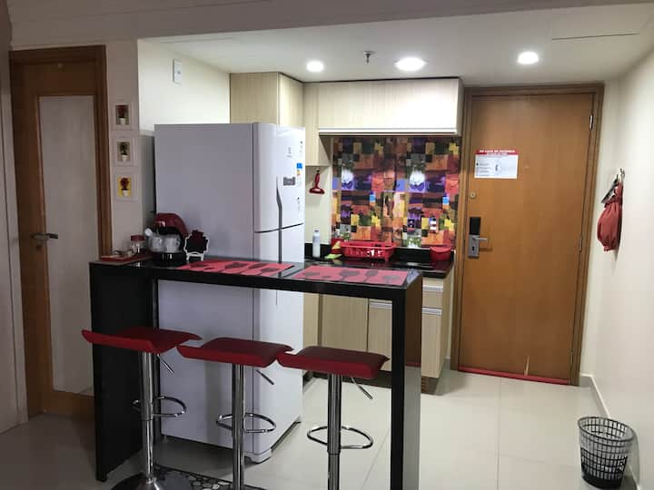 Flat Charmoso C Cozinha Completa. Vista Incrível - Manaus