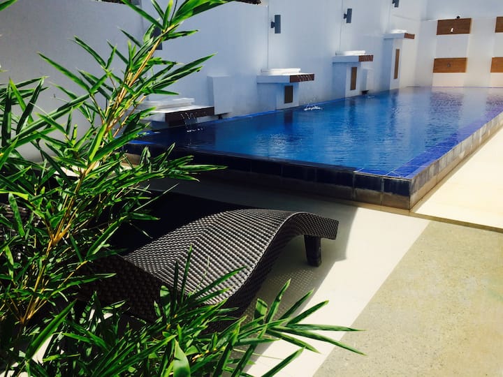 Boracay Glamping Villa - 3 Ac Rooms With Pool - Malay