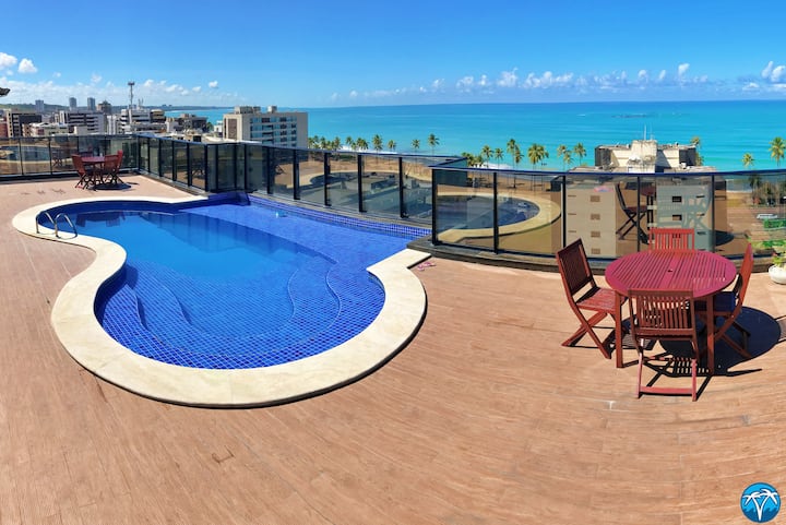 Apt | Port Ville 311 | Piscina Vista Panorâmica - Maceió