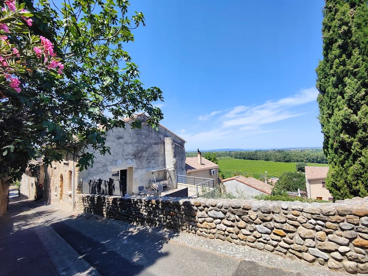 Location Vacances : Cœur Village, Vue, Calme. - Visan