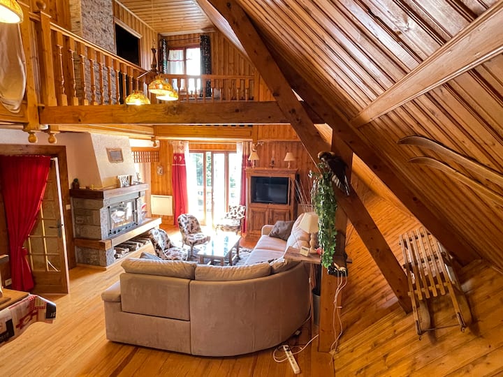 Authentique Chalet Vue Sur Le Lac Et Les Pistes - Saint-Nectaire