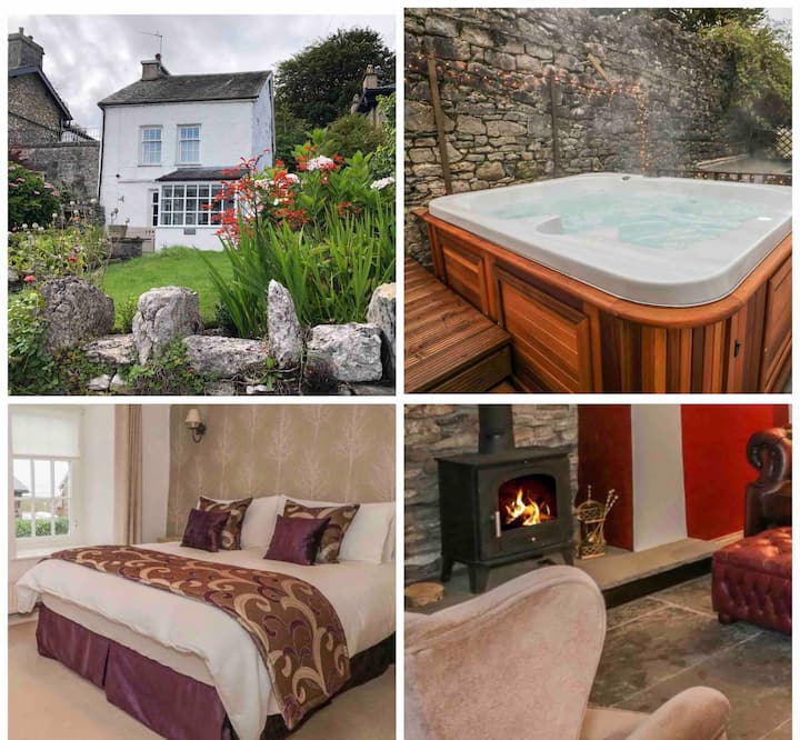 Chestnut Cottage - Bay Views, Hot Tub & Log Burner - Cartmel