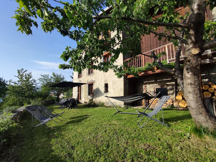 Chalet 4 * De Charme - Sauna & Wood Stove - View Of The Summits - Absolute Peace And Quiet - Valloire
