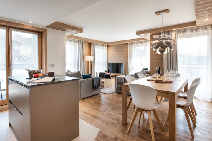 Apt 6 Pers, Wifi, 3ch, Piscine, 200m Pistes! A102 - Morzine