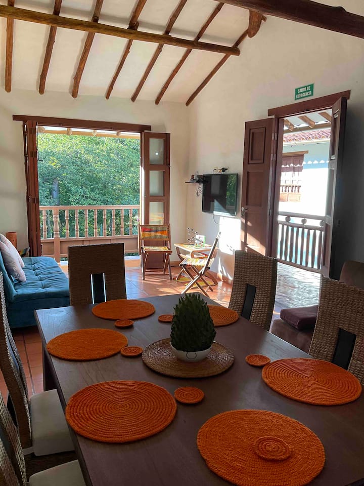 El Retiro Barichara Apto. 202 Vistas Piscina. - Barichara