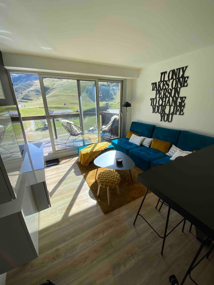 Superbe T3 Pied De Pistes Avec Garage
La Mongie - La Mongie