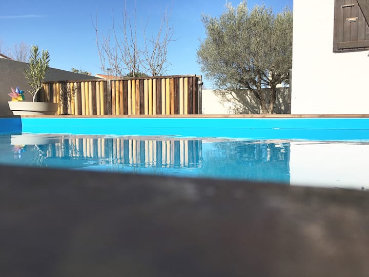 Villa 8 Personnes Piscine Mer Espagne Montage - Perpignan