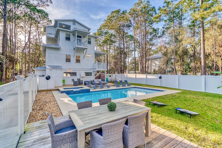 Seacrets | Heated Spa | Game Room | Golf Cart - Seaside, FL