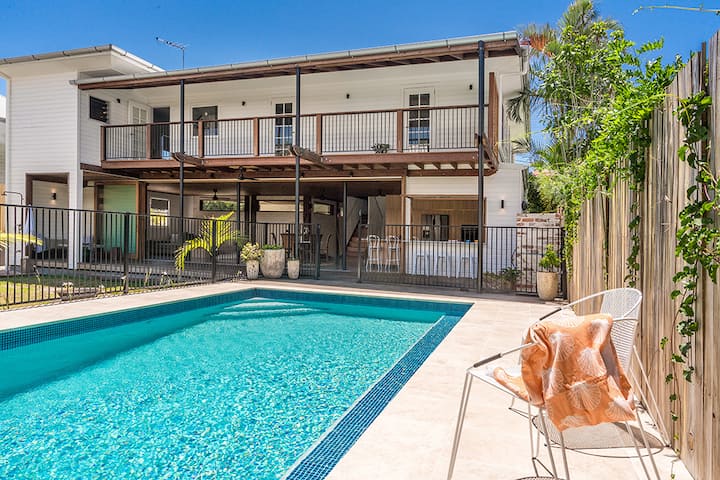 The Bay House - Perfect Family Pet Friendly Home - Byron Bay