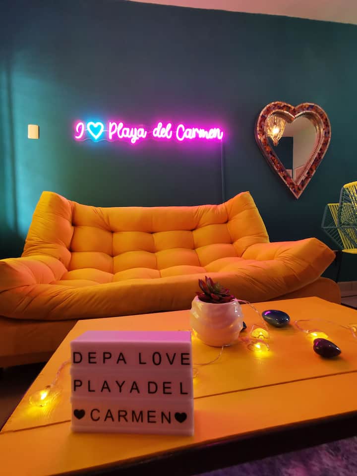 Depa Love Con Alberca Y Area Común - Cozumel