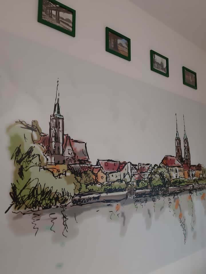 Zielony Apartament Nad Starą Odrą - Wrocław