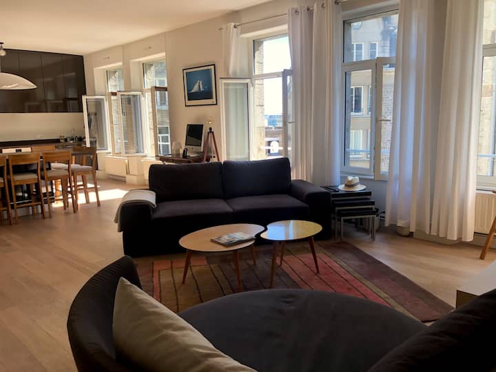 Appart Saint-malo Intra-muros Lumineux 75m2 - Saint-Malo