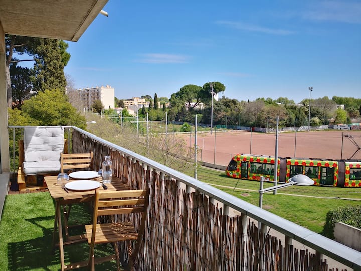 5 Min Centre/traversant/beaux Arts/parking Gratuit - Montpellier