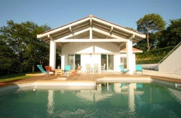 Maison Piscine Côte Basque Pr Golf,4 Chambres 4sdb - Espelette