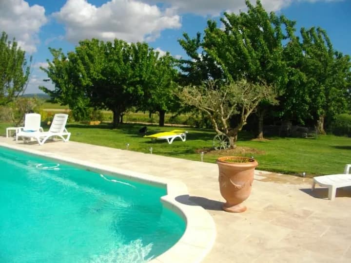 Maison Climatisée Au Pied Du Luberon - Cucuron