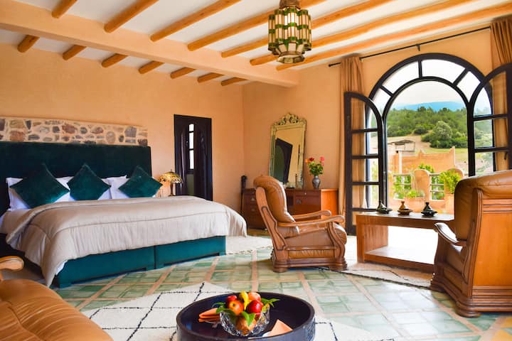 Superbe Demeure Orientale Avec Piscine Et Jardin. - Asni