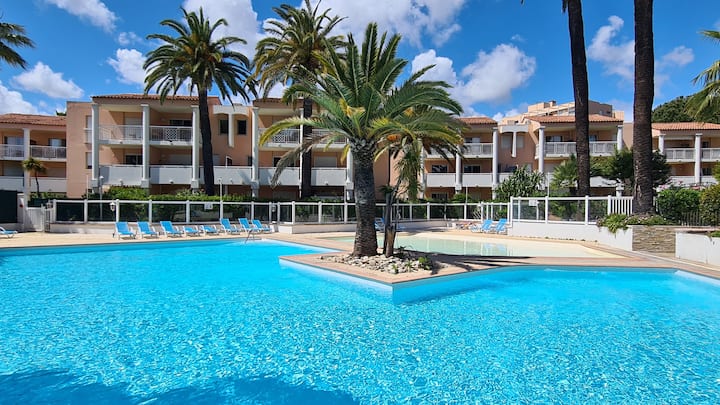 Appart T2 Dans Résidence De Charme Avec Piscine - Valbonne