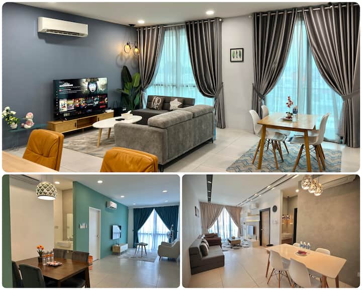 Jk Delofts 1️⃣2️⃣pax Amazing City View Apartment - Kuching