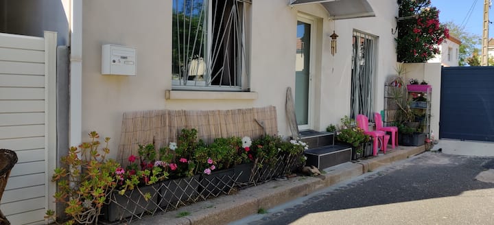 Vacances Sans Voiture, Maison Cosy Très Calme - Valras-Plage