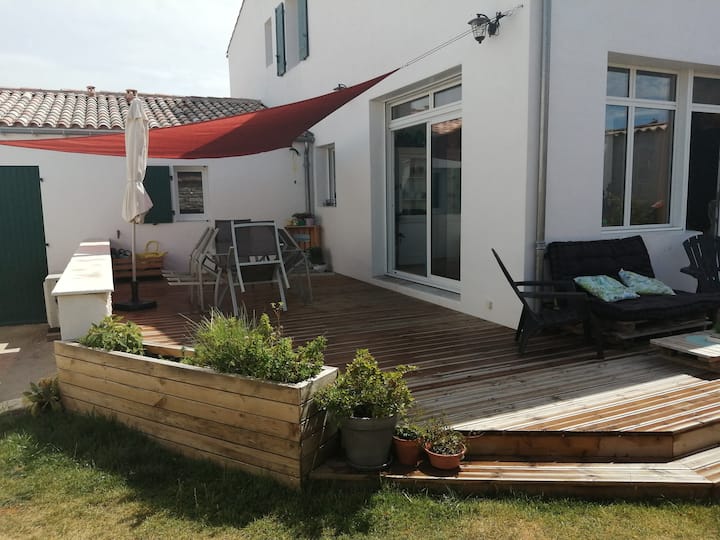 Belle Maison Rivedoux Ile De Ré  + Jacuzzi - Île de Ré