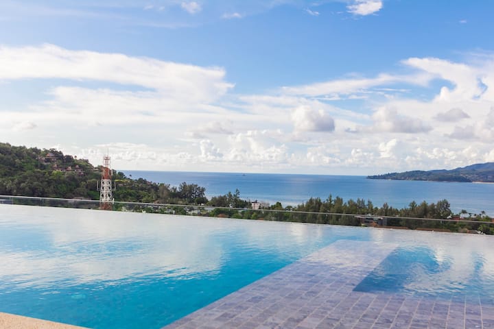 Roof Top Pool Mountain View 1 Bedr At Surin Beach - Thalang District