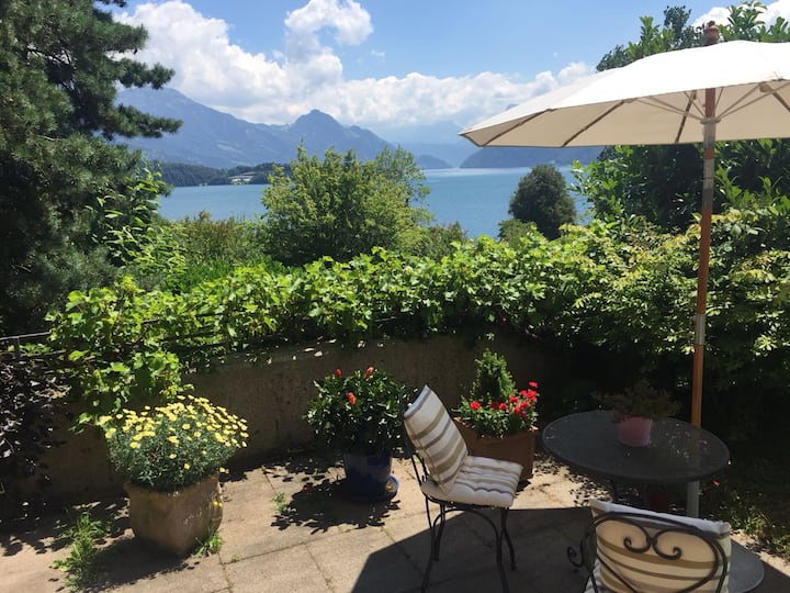 Best Lake View In Meggen With Private Sauna - Weggis