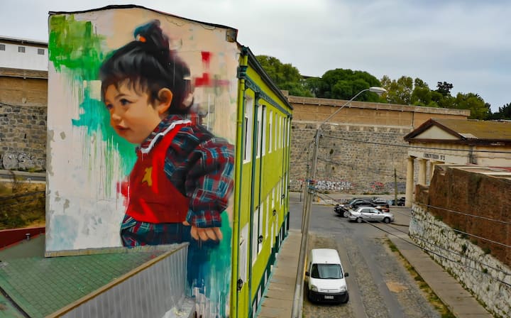 Habitación Matrimonial En Hostal - Valparaíso