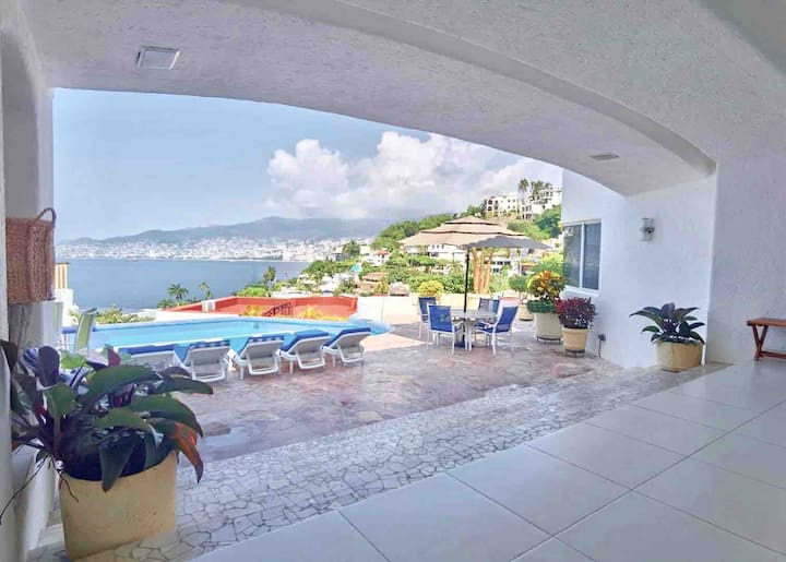 Casa Vistalejos, Hermosa Casa En Marina Brisas - Acapulco