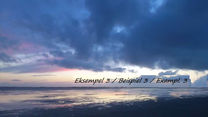 Rømø, Havneby ( Eksempel 3 ) - Rømø