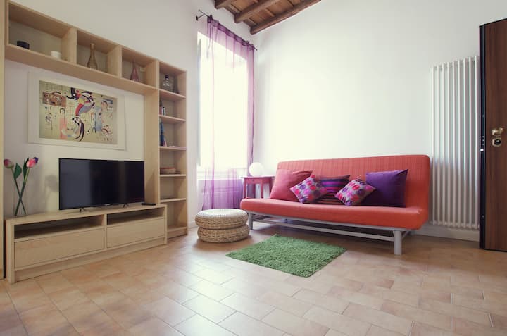 New Bright Apartment Colosseum View - Rome