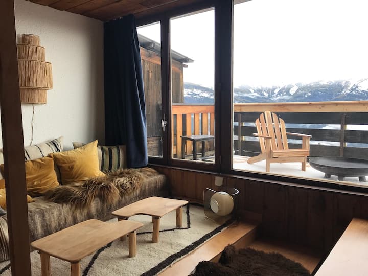 T2 Grande Terrasse Galerie Marchande - Pra-Loup