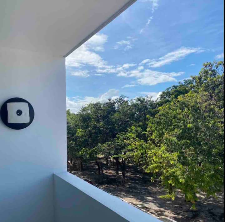 Kumakool Amplio Depa 3 Recamaras Con Balcon - Cozumel