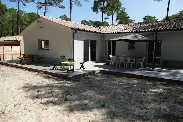 Maubuisson Maison 10 Pers Entre Lac Et Océan - Carcans