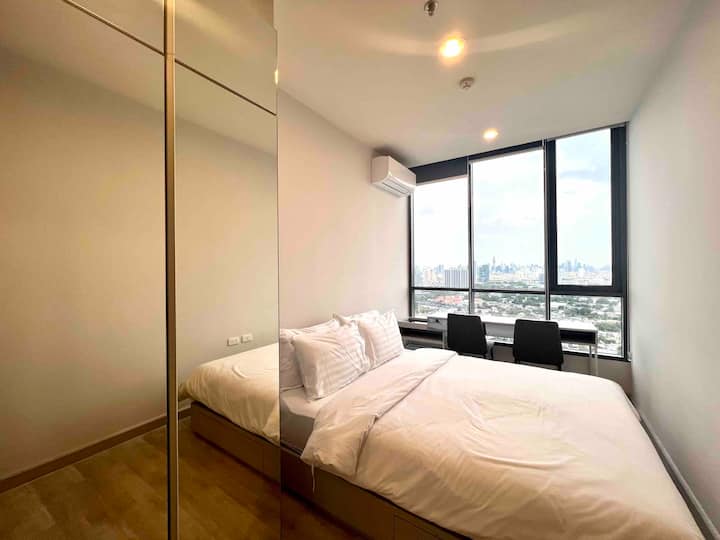 Studio, 300mbps Wifi, Best Facility @ Mrt Taopoon - バンコク