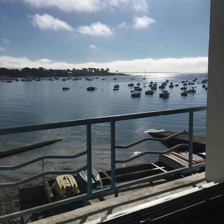 Appartement Vue Sur Mer, Plage Et Port De Lomener - Ploemeur