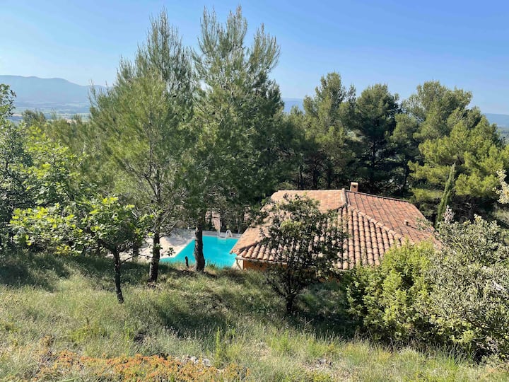 Belle Villa Sur La Sainte Victoire - Rousset