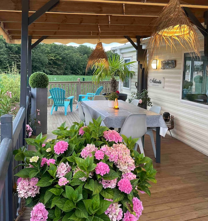 Mobilhome Grande Terrasse /Piscine Chauffée Dinard - Dinard