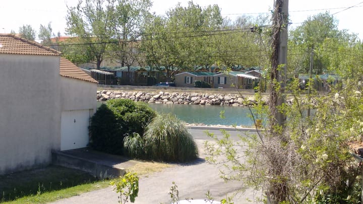 App. 3 Pièces Ds Maison Ind, 5 Pers, 300 M Plage - Marseillan